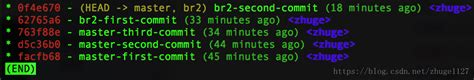 从git Log 点线图（graph）看merge和rebase操作git Log Graph Csdn博客