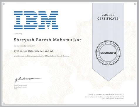 Shreyash Mahamulkar On Linkedin Pythonprogramming Coursera