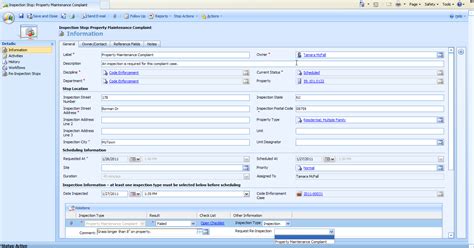 Complaint Tracking Spreadsheet — Db