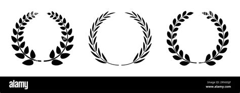 Leaf Circle Border Vector Art Icons And Graphics Floral Design Circle Leaf Border Floral