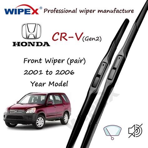 Original Gen2 Honda Crv 2021 Front Wiper Blade Setpair For 2001 To