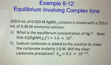 Solved 250 0 Ml Of 0 020 M Agno 3 Solution Is Mixed With A