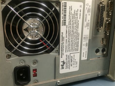 Puter Intel Pentium Iii Prototype Party Like Its 1999