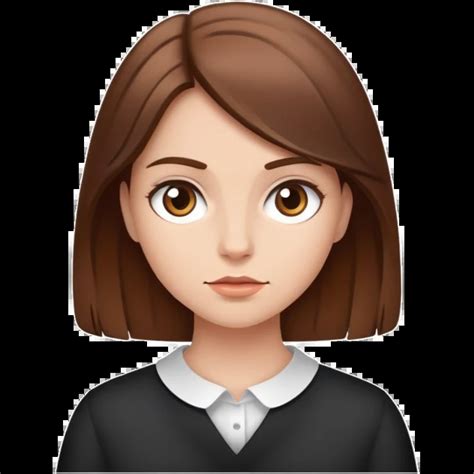 A Girl Minding Her Own Business Emoji Ai Emoji Generator