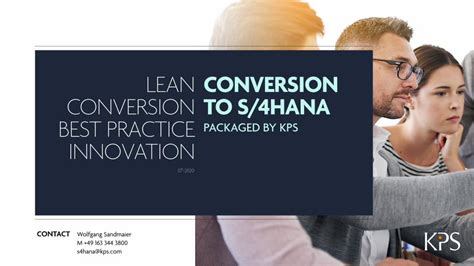 Pdf Lean Conversion To S 4hana Best Practice Packaged By … One Pager Sap · 2021 1 20