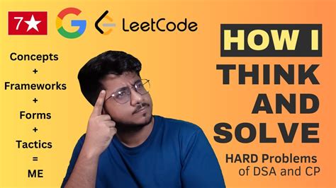 How I Think About Hard Questions Frameworks Forms Tactics And