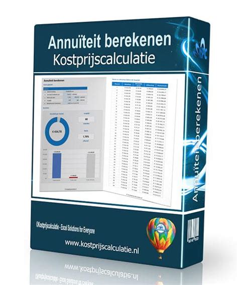 Annuïteit Berekenen Kostprijscalculatie