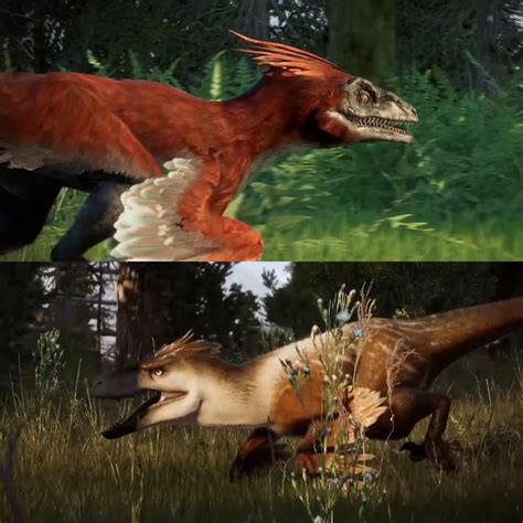 Pyroraptor And Utahraptor R Jurassicworldevo