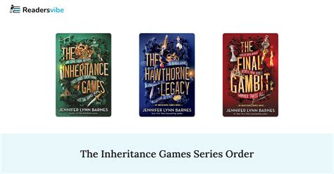 The Inheritance Games Book Series In Order 5 Books