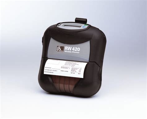 Zebra Rw420 Robust Direct Thermal Receipt Printer For Field Service