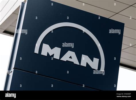Munich Germany 10th Nov 2024 Logo Of Man Truck And Bus Se At The