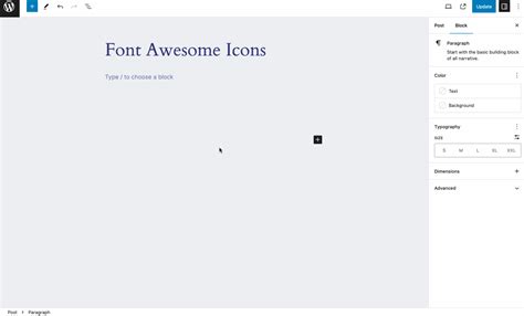 Font Awesome Wordpress Plugin