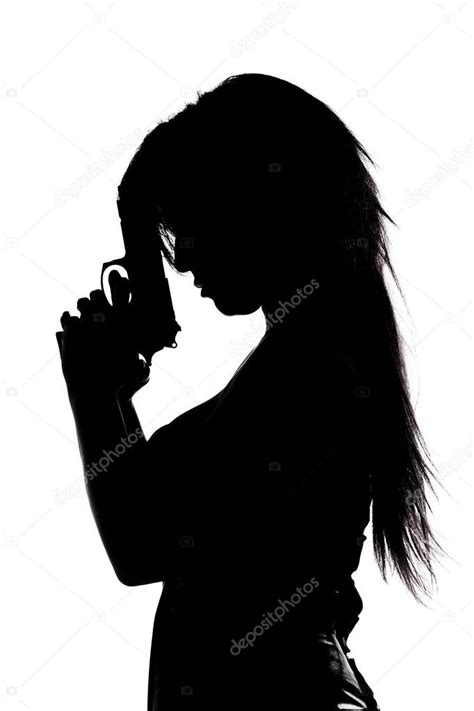 Sexy Woman Silhouette Wallpaper