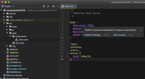 Stylelint Webstorm And SCSS CSSCODER PRO