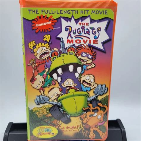 The Rugrats Movie Vhs 1998 Paramount Home Video Orange Clamshell