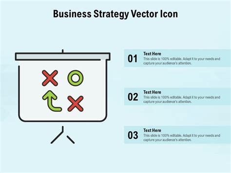 Business Strategy Vector Icon Ppt Powerpoint Presentation Summary Elements