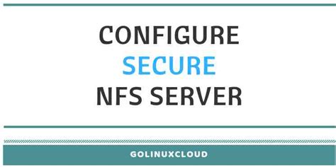 How To Configure Secure Kerberized Nfs Server Rhel Centos 7