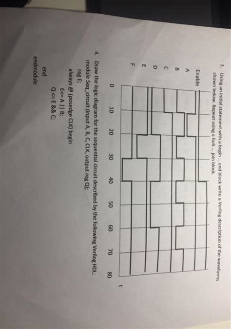 solved 3 using an initial statement with a begin end