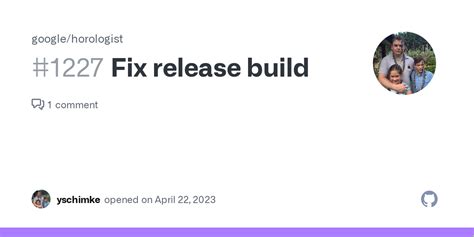 Fix Release Build Issue 1227 Google Horologist GitHub