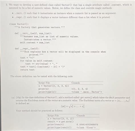 Solved 3 We Want To Develop A User Defined Class Called