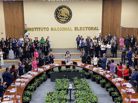 Consejera Presidenta Del Instituto Nacional Electoral Designa A Nuevo
