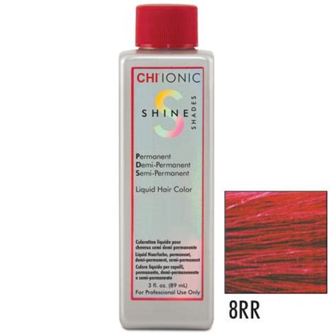Chi Ionic 8rr Shine Shades Liquid Haarfarbe 89ml Red Copper Chi840045
