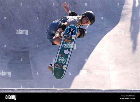 Lido Di Ostia Rome Ita 06th Oct 2023 Ruby Trew Of Australia Warms