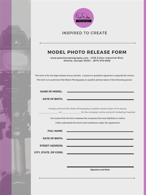 Esign Pwp Model Photo Release Pdf
