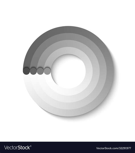 Abstract Circular Element Suitable For Custom Web Vector Image