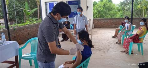 ပြည်ကြီးမဏ္ဍိုင်မြို့တွင် အသက် ၁၈ နှစ်ပြည့်ပြီး သူများအား ကိုဗစ် ၁၉