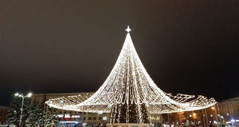 Главная новогодняя елка в Йошкар-оле
