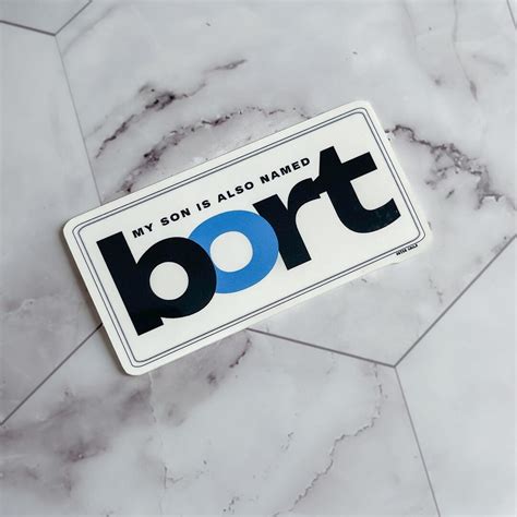 Bort Takes Bart Sticker Etsy