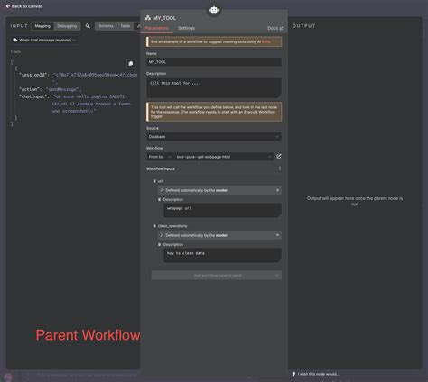 Add Description To Input Fields Of When Executed By Another Workflow