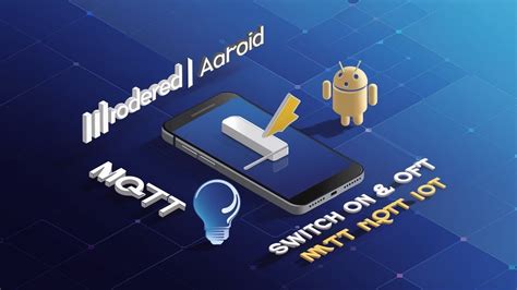 Nodered Android Switch On And Off Mqtt Iot Noderedtutorials Nodered