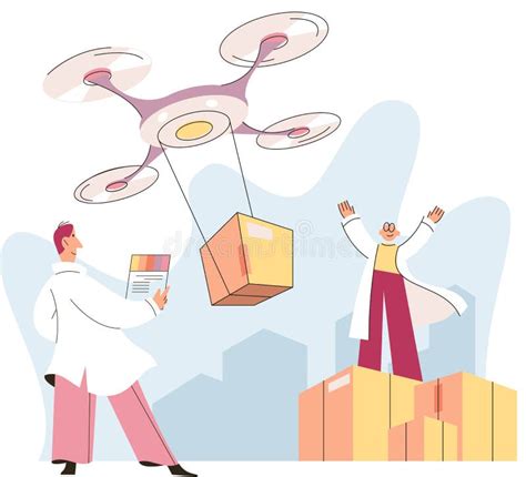 Automation And Development Of Delivery Process Idea Of Modern Transportation And Distribution