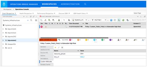 Release Overview Of Operations Bridge 201911 Opentext Community