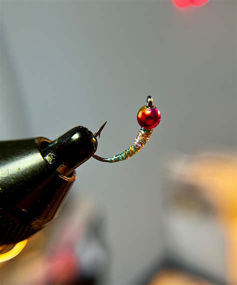 Rainbow Nymph With Rainbow Bead Head Etsy