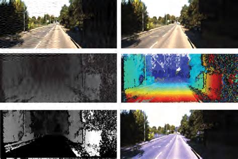 free space detection using stereo vision top row stereo pair of the