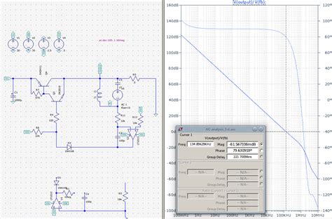ltspice linear regulator constant current mode loop gain analysis