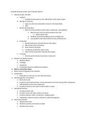 Anatomy Study Guide Skeletal System Functions Structure Course Hero