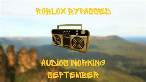 Roblox Loud Bypassed Music Codesids September 2022 Working No