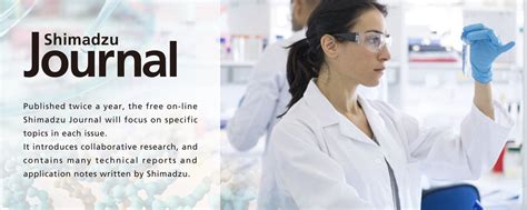 Shimadzu Journal Shimadzu Shimadzu Corporation