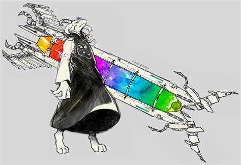Asriel With His Rainbow Gun R Undertale