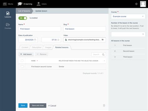 E Learning Plugin October Cms
