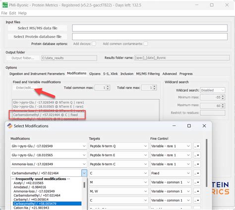 Alternative Byonic Parameter Files For Byos De Novo Sequencing Protein Metrics