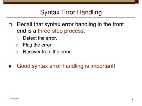 Cs 432 Compiler Construction Lecture 7 Ppt Download