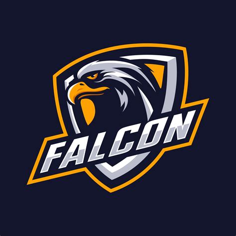 Falcon Mascot Logo 8440615 Vector Art At Vecteezy