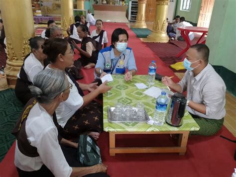 ပုဏ္ဏားကျွန်းမြို့၌ ကျန်းမာရေးဝန်ကြီးဌာနမှ အထူးကုဆရာဝန်ကြီးများက အခမဲ့ကျန်းမာရေးစောင့်ရှောက်မ