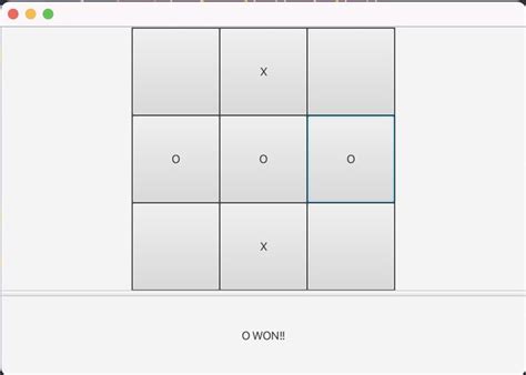Github Maimengmeotictactoegame Tictactoe Javafx Application