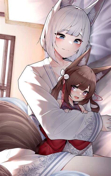 Kaga And Amagi Chan Azur Lane Drawn By Samip Danbooru